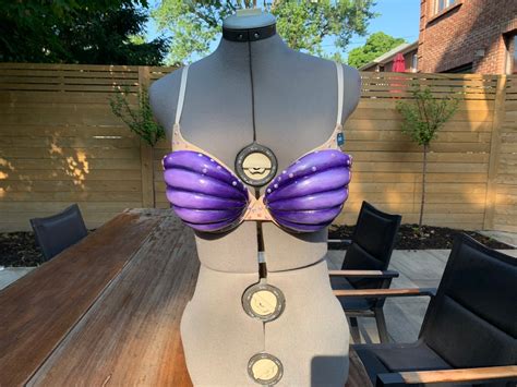 Ariel Swim Seashell Bra For Princess Cosplay Etsy