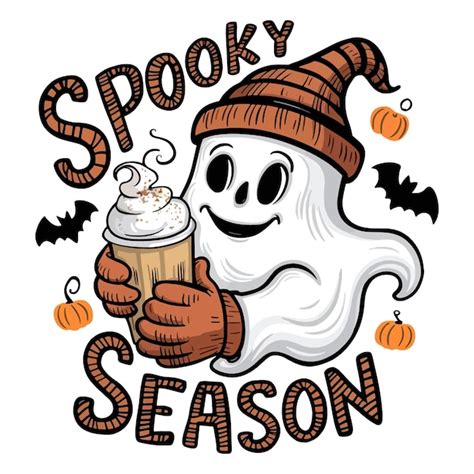 Spooky Season Halloween Svg Sublimation Design Premium Ai Generated