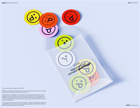 Prand Website Behance