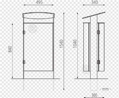 Technical Drawing Door Handle Diagram Design Png PNGWing
