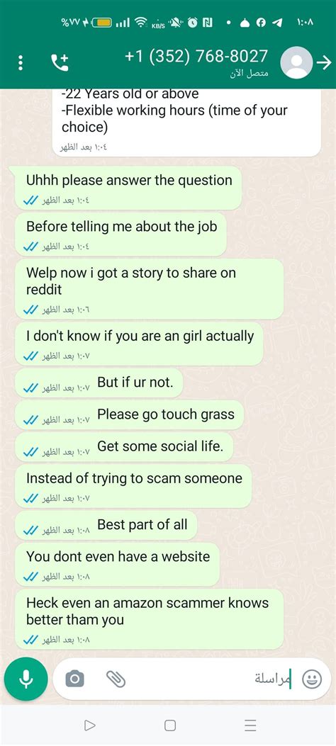 Just Got A Whatsapp Scam Rwhatsapp