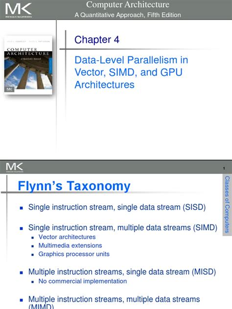 Data Level Parallelism In Vector Simd And Gpu Architectures Pdf