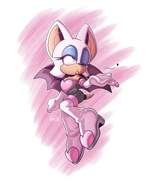 Rouge The Bat Sonic Drawn By Novika Danbooru