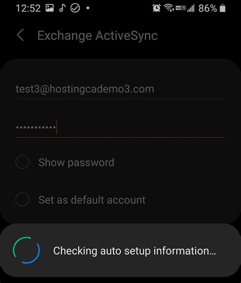 How To Configure Activesync With An Android Device Exchange 2016