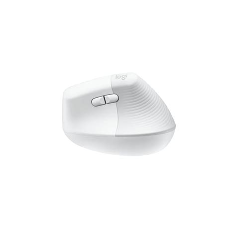 Logitech Lift Vertical Ergonomic Bluetooth Wireless Mouse White