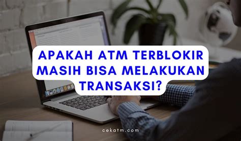 5 Cara Mengatasi ATM BRI Terblokir Tanpa Ke Bank 2023 CEKATM