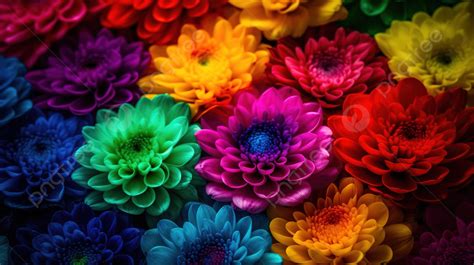 Diferentes Colores De Flores