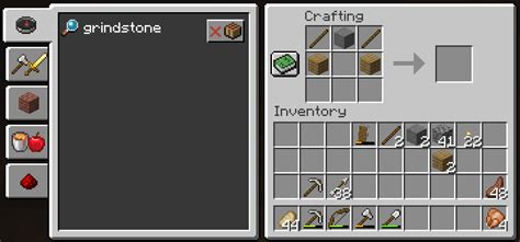 Mmmmmm Yes Grindstone Recipe Works R Minecraft