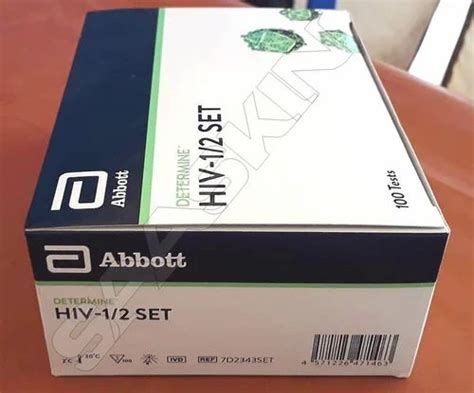 Abbott Determine Hiv 1 2 Set At Best Price In Chennai By Saaskin Corporation Private Limited