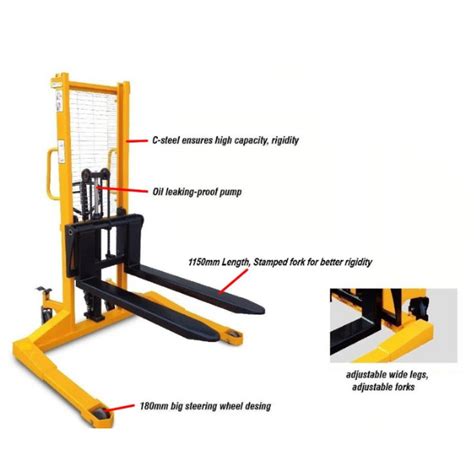 Hand Stacker Straddle Leg Hand Stacker Supplier Malaysia