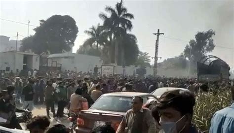 Sri Lankan Worker Tortured To Death In Sialkot Factory Mob Attack