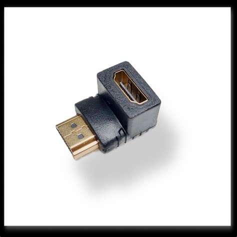 Adaptador Curva Hdmi Em L 90 Graus Macho X Femea Tv 4k Shopee