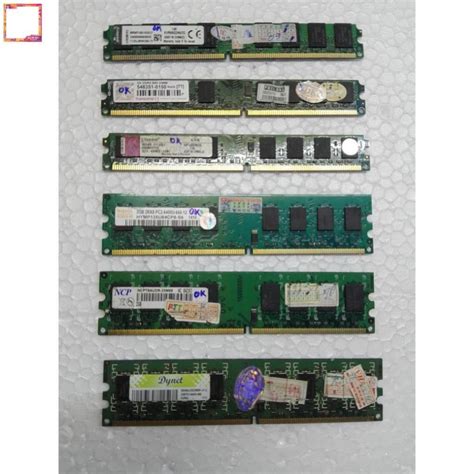 Chỉ 16 200đ Ram Ddram 2 Bus 667 800 1g 2g Cho Pc Và Laptop Mua Ngay