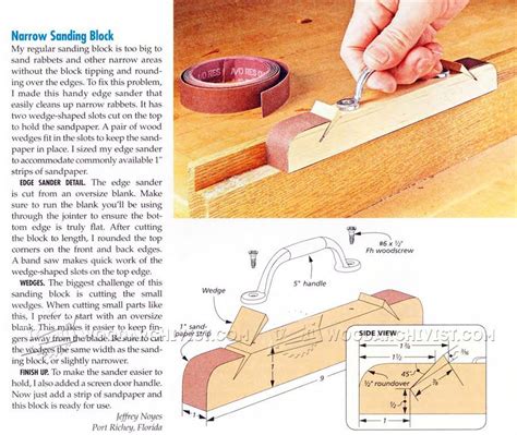 Make Sanding Block • Woodarchivist