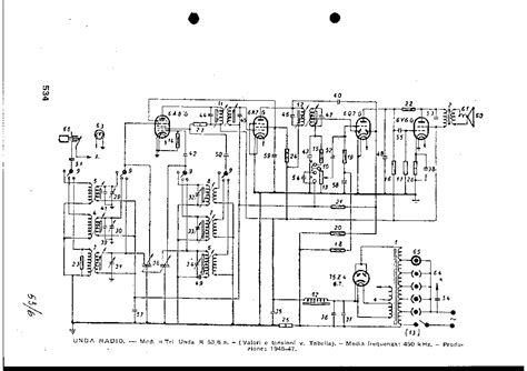 Unda Radio 53 6 Am Radio Receiver Sch Service Manual Download