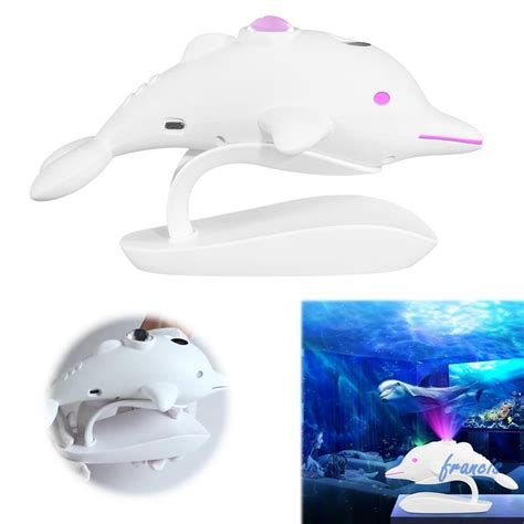 Dolphin Nebula Projector ปรับความสว่าง Night Light ของขวัญสําหรับเพื่อน