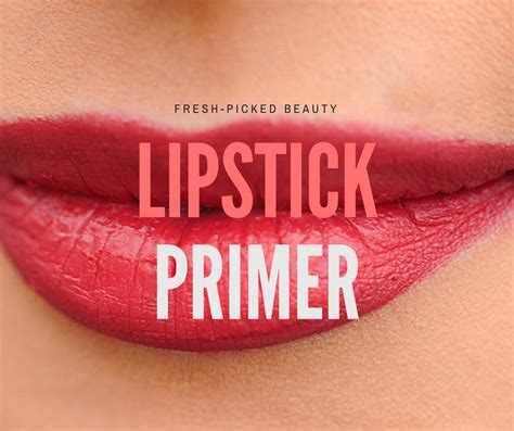 All Natural Lipstick Primer