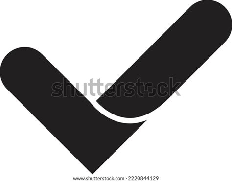 Abstract Check Mark Logo Illustration Trendy Stock Vector Royalty Free 2220844129 Shutterstock