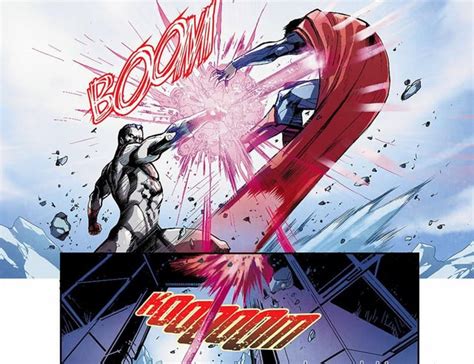 Captain Atom Vs Superman Ractionpanels