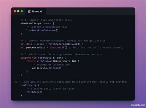How Kotlin Coroutines Handle Asynchronous Tasks Muhamed Khyamey Posted On The Topic Linkedin