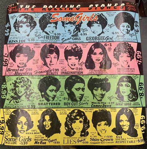 Some Girls Promo Poster Rrollingstones