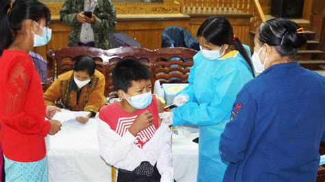 ကသာမြို့၌ ကိုဗစ် ၁၉ ရောဂါ ကာကွယ်ဆေးထိုးနှံပြီးသည့် ကျောင်းသား၊ ကျောင်းသူပေါင်း ၃၃၁၀ ဦး ရှိ