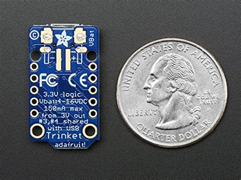 Adafruit Trinket Mini Microcontroller 3 3v Logic [ada1500] Pricepulse