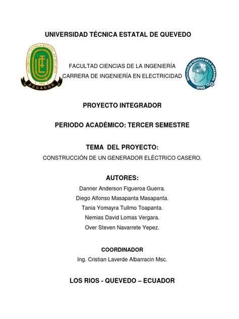 Proy Integrador 3 Semestre 191209135119 Pdf Inducción