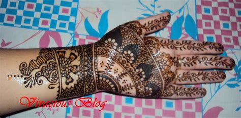 Vivacious Blog Mehndi Design For Raksha Bandhan