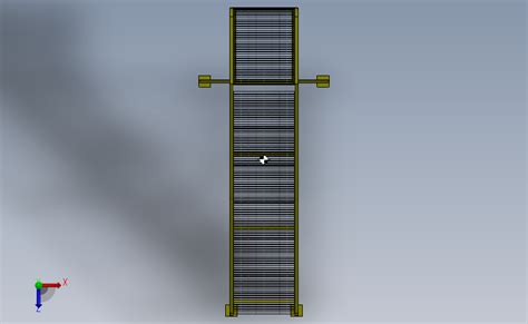 精致施工梯子solidworks 2013模型图纸下载 懒石网