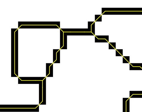 Qgis Converting Raster To Vector By Generating Center Lines