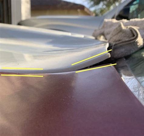 Fiberglass Hood Repaircorrection Question For A Bodies Only Mopar Forum