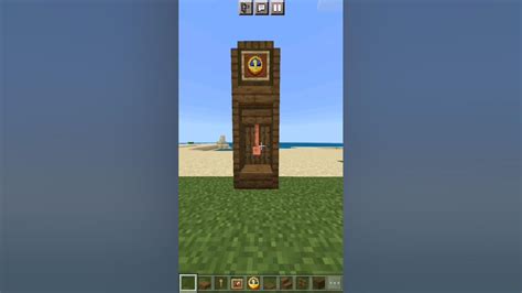Minecraft Working Clock Tower Minecraft Shorts Youtube