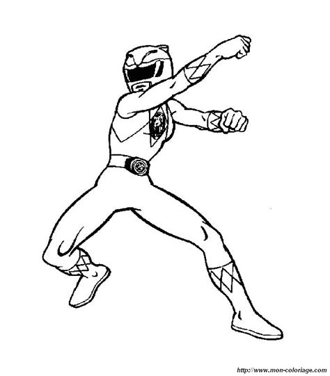 dessins de coloriage power rangers à imprimer sur LaGuerche Page