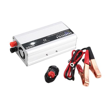 Dc 12v To Ac 110v Portable Car Power Inverter Charger Converter 1500w