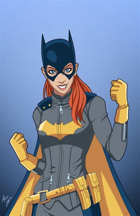 Batgirl Grey Blue By Dannyk999 On Deviantart Batgirl Barbara