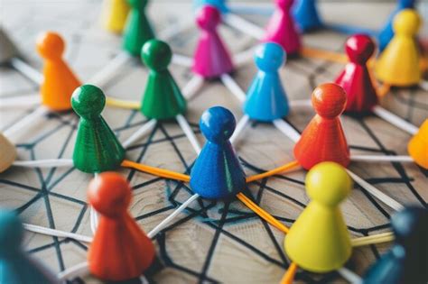 Creating community support networks ar generative ai | Premium AI-generated image