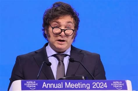 Milei En Davos Occidente Está En Peligro Por El Abandono Del Modelo