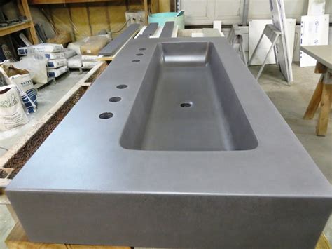 Undermount Trough Sink Bathroom Home Design Ideas