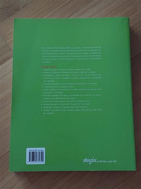 New Syllabus Mathematics 7th Edition Textbook 3 And 4 Hobbies And Toys
