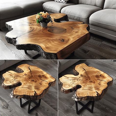 3 Functional Live Edge Coffee Table Ideas For Compact Rooms