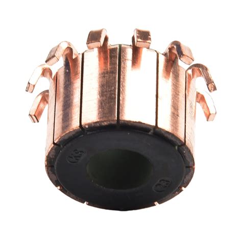 23 X 10 X 17 18 Mm 12p Teeth Copper Hook Type Electrical Motor Commutator 1pcs