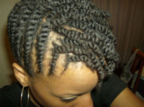 Simple Flat Twist Hairstyles For Natural Hair