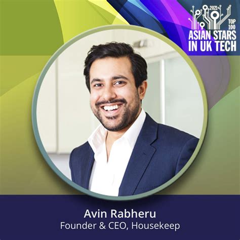 Avin Rabheru Named In The Top 100 Asian Stars In Uk Tech