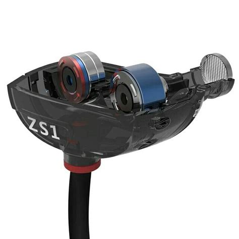 KZ ZS1 Dual Dynamic Driver Earphones Computers Tech Parts Accessories Cables Adaptors
