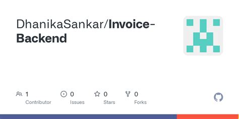 Github Dhanikasankar Invoice Backend