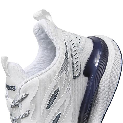 Mens Lace Up Sneakers Athletic Shoes Shock Absorbing And Breathable