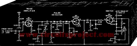 Simple Noise Blanker Circuit Diagram Electronic Circuit Diagrams
