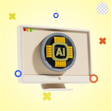 Premium Psd Smart Computer 3d Icon And Illustration