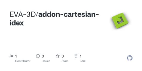 Github Eva 3daddon Cartesian Idex